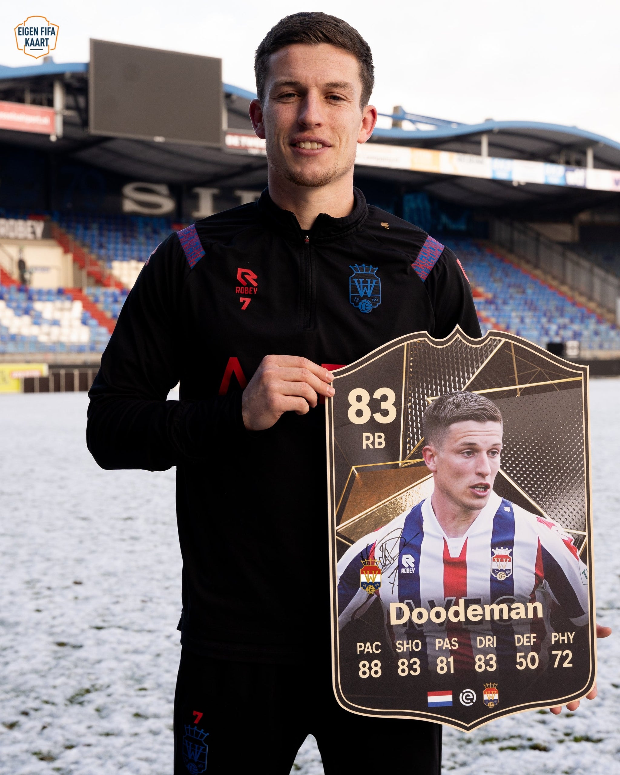 Nick Doodeman maakt Willem II-geschiedenis met Team of the Week-select